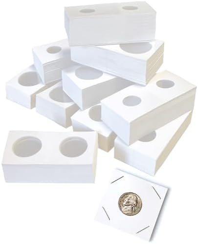 Amazon.com : 600 Pcs Coin Flips 12 Assorted Sizes, Coin Holders ...