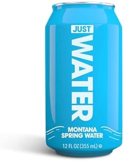 Amazon.com: JUST Water Spring Water 24 Pack - Natural Still Water in ...