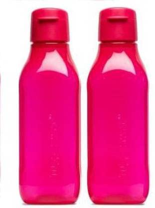 Tupperware Classic Plastic Bottle 1000 ml Pack of 2 (Pink) : Amazon.in ...