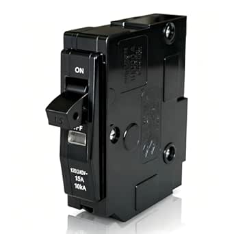 QO115 1-Pole 15 Amp Circuit Breaker, Compatible with QO Load Centers ...