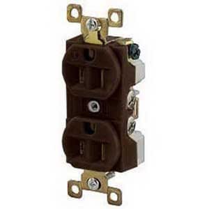 Bryant Electric BRY5262 Receptacle, Electrical Outlet, Brown : Amazon ...