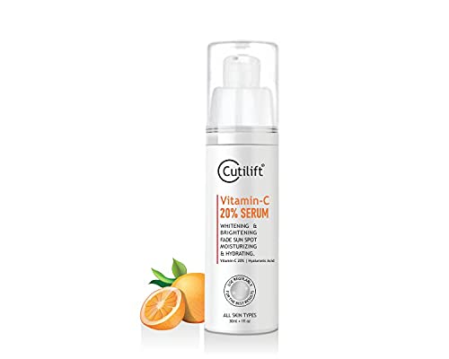 Cutilift Vitamin C 20% Serum - Brightening & Antioxidant Face Serum ...