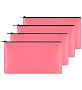 Amazon.com: 4Pack Money Bag 11 X 6", Safe Durable Waterproof Bags With ...
