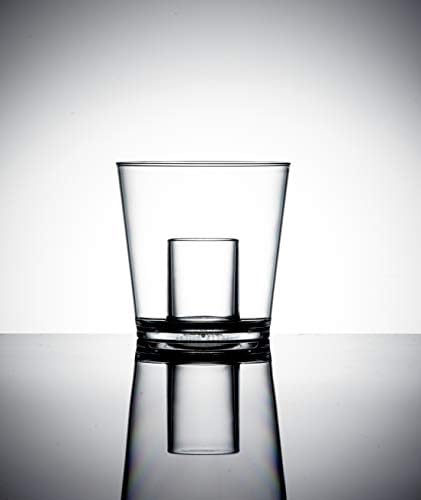 Elite Polycarbonate Bomb Cups - Reusable Jager Bomb Shots, 4.4oz ...