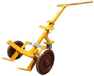 Technolift Manual Drum Trolley | 350 kg Capacity Drum & Barrel Lifter ...