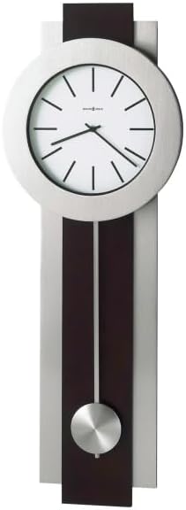 Amazon.com: Howard Miller Salem Wall Clock II 549-424 – Modern, Merlot ...