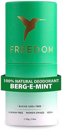 Amazon.com : FREEDOM Natural Deodorant - 100% Aluminum & Paraben Free ...