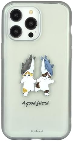 Amazon.co.jp: グルマンディーズ mofusand IIIIfit Clear(イーフィット クリア) iPhone15 Pro Max 対応 ケース なかよし MOFU-26A ...