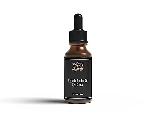 Organic Castor Oil Eye Drops - Natural Eye Care for Refreshed and ...