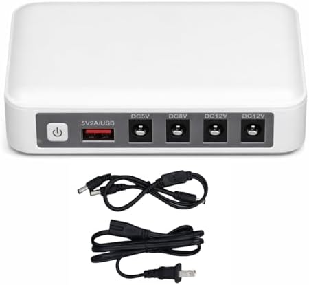 Amazon.com: MEKOTRIN Mini UPS Battery Backup 6000mAh, Uninterruptible ...