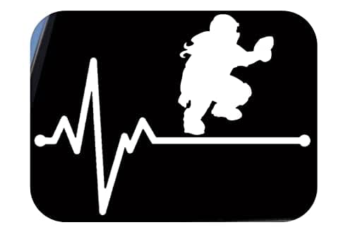 Amazon.com: Softball Catcher Lifeline TP 211 vinyl 8" Decal Sticker ...