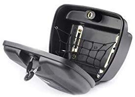 CARIZO Bike Side Luggage Box Black 10 Ltrs Compatible with Revolt RV400 ...