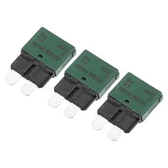 Motoforti Universal Car E37 Circuit Breakers Fuses Replacement, 6A 14V ...