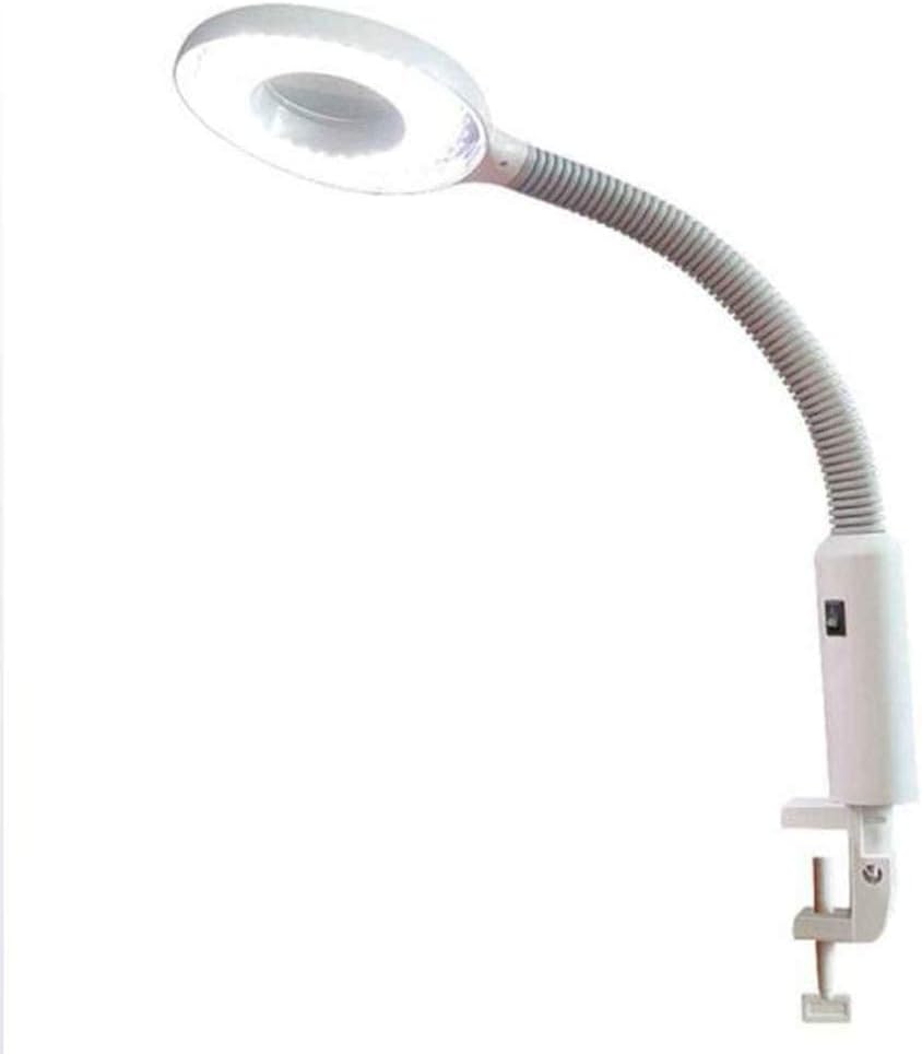 5X Large Magnifying Glass Stand - Magnifier Lamp Work Light Mounting ...