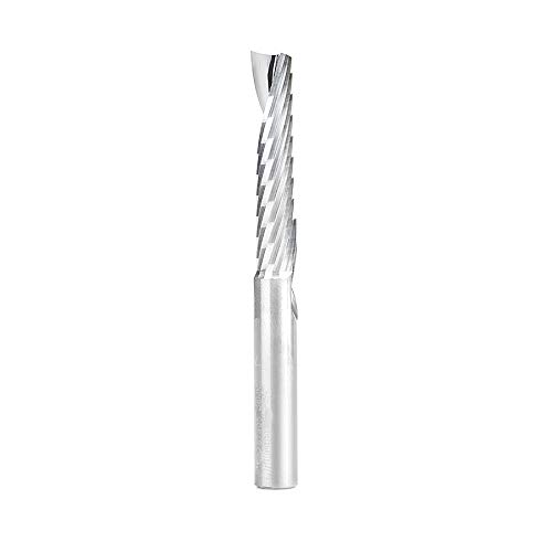 Amana Tool 57305 Metric SC Spiral O Single Flute, Aluminum Cutting 8 D ...