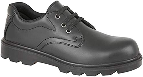 GRAFTERS Safety Shoes Unisex BLACK 5-15
