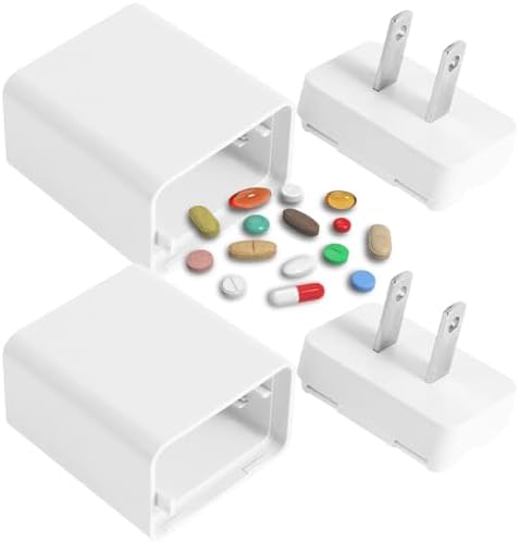 Generic 2PCS Fake Charger Diversion Safe, Plastic Charger Money Box ...