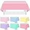 Amazon.com: 24Pack Round Pastel Color Tablecloths,Plastic Pastel ...