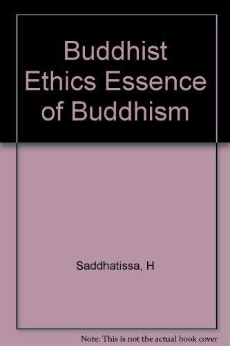 Buddhist Ethics Essence of Buddhism : Amazon.in: Books