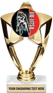 Amazon.com : Jiu-Jitsu Trophy - Jiu-Jitsu Trophies - Jiu-Jitsu Award ...