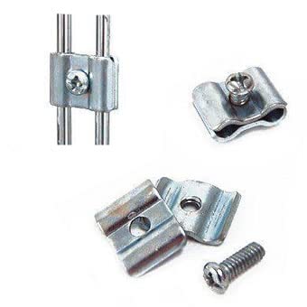 Amazon.com: Gridwall Joining Clips Connectors for Wire Grid Panels and ...