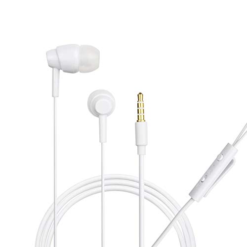 Hitage 2 in 1 Mad Angle Earphones Wired Headset (White, in The Ear ...