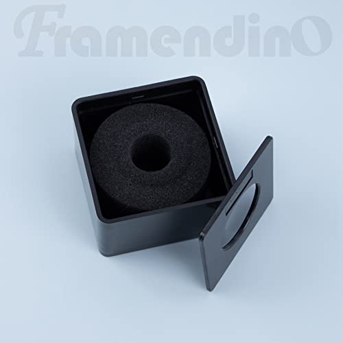 Snapklik.com : Framendino, Square Cube Shaped Interview Microphone Logo ...