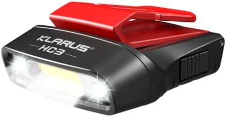 Amazon.com: Clip on Cap Lights USB-C Rechargeable Headlamp LED Hard Hat ...
