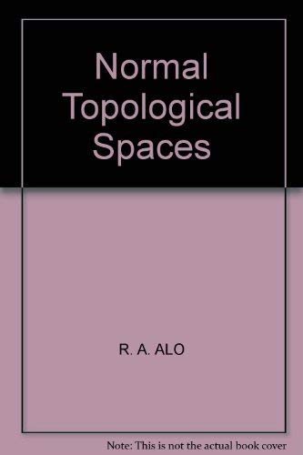 Normal Topological Spaces (Cambridge Tracts in Mathematics, Series ...