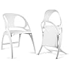 Amazon.com: aoole Folding Chairs, 350lbs Capacity Foldable Chairs with ...
