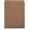 Amazon.com: Prime Line Packaging Flat Paper Bags, Kraft Merchandise ...