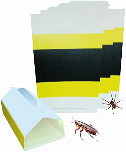 Benivyz 4 x Multi Use Bugs Sticky Pads Trap | Extra Strong Glue Sticky ...