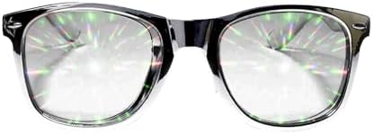 Amazon.com: GloFX Ultimate Diffraction Glasses - Chrome - 3D Prism Rainbow Effect - Great Edm ...