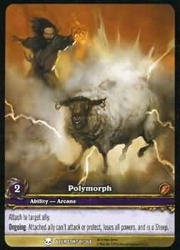 World of Warcraft TCG POLYMORPH Promo Extended Art Playset of 4 at ...
