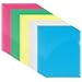 Poly Project Pockets, 50 Pack, Plastic File Jacket Sleeves for Letter ...