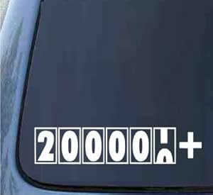 Amazon.com: 200,000 + Miles - JDM Sticker Decal import truck diesel 4x4 ...