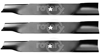 Amazon.com : Husqvarna 3 Pack 539113312 Blade Fits EZ6124 MZ61 M-ZT61 ...