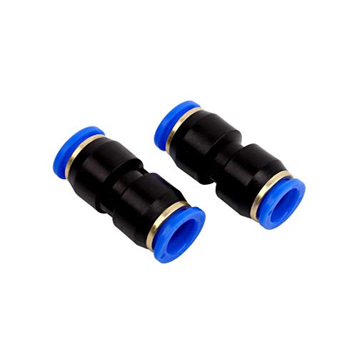 Snapklik.com : SNS SPU-1/2 1/2 Tube OD Plastic Straight Union Pipe Tube ...