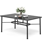 Amazon.com: SUNSHINE VALLEY Patio Dining Set 9 PCS,8 Piece Brown ...