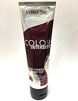 Joico Intensity Semi-Permanent Hair Color, Ruby Red, 4 Ounce by Joico ...