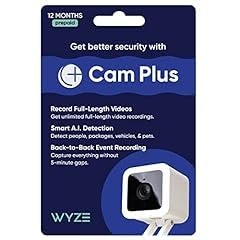 Amazon.com : WYZE Cam Plus 12 Month Subscription, WYZECP12 : Electronics