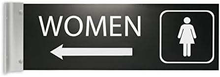 Amazon.com : ALPHA DOG SIGNS Women's Corridor Projecting Hallway ...