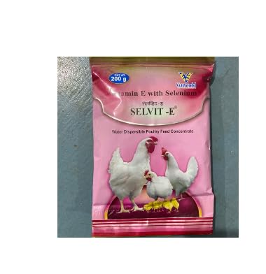 Venky's Selvit- E 200g - Poultry Feed Concentrate - Pack of 2 : Amazon ...
