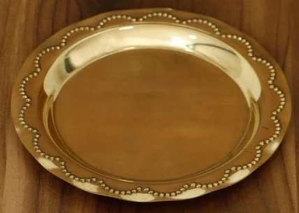 Brass Plate Small (Pack of 5) : Amazon.in: Home & Kitchen