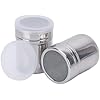 Amazon.com: 4 Pcs Powdered Sugar Shaker with Lid, Stainless Steel Fine ...