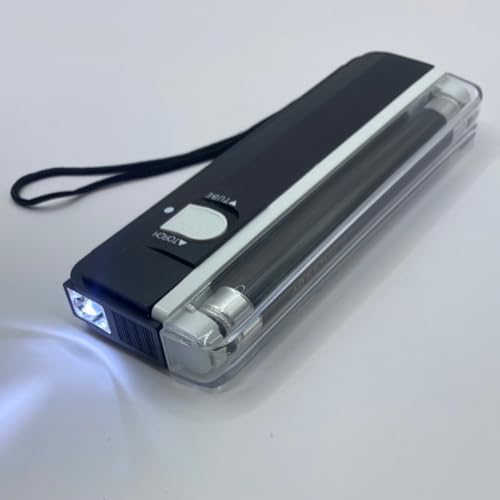 Cashtec Handheld UV Blacklight 100% Accurate Instant Results, Checks ...