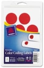 Amazon.com : Avery Round Color Coding Multipurpose Label : All Purpose ...
