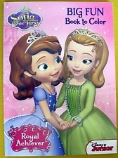Sofia the First Big Fun Book to Color ~ Royal Achiever : Disney Junior ...