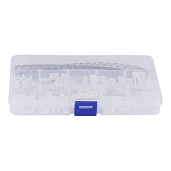 350pcs Terminal Connecteur 2.54mm 2/3/4/5 / 6Pin Fil Cavalier Broche ...