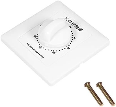 AC 220V 30/60/120 Min Countdown Timer Wall Switch for Bathroom Fan ...